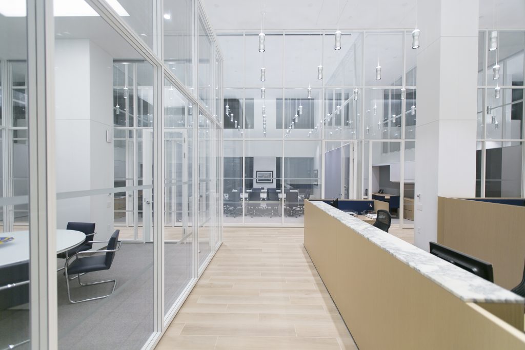 Glass office - Modern and transparent - Maars Living Walls
