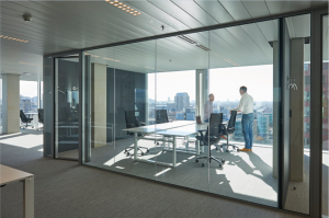 Glass office - Modern and transparent - Maars Living Walls